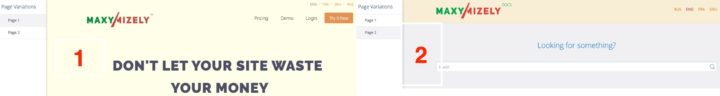 No Thinking Split Testing Maxymizely Blog About Ab Testing And Conversion Optimization