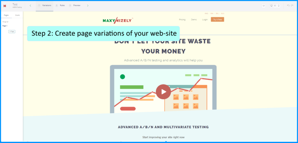 1 Simple Step To Increase Your Conversion Rate Maxymizely Blog About Ab Testing And